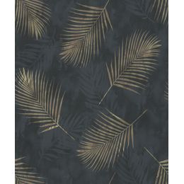 Vliestapete "Fashion for Walls", B/L: 0,53m x 10,05m, Rollen: 1, schwarz, FASHION FOR WALLS, Tapeten, 10,05 x 0,53m floral, Muster