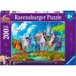 Ravensburger Kinder Puzzle "Unicorn Academy, Die Magie der Unicorn Academy", bunt, B:49cm H:36cm, Puzzles, 200 XXL Teile; Made in Germany