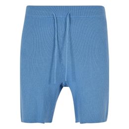 Urban Classics Herren Shorts "Urban Classics Herren Ribbed Shorts"horizonblau, Gr. L, unifarben, 100% Baumwolle, Hosen