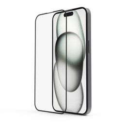 Hama Displayschutzglas "Displayschutzglas f&uuml;r iPhone 15 Pro (Panzerglas, D3O, Montagehilfe)", transparent, Displayfolien