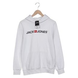 Jack & Jones JACK & JONES Kapuzenpullover Herren Gr&ouml;&szlig;e L Second Hand wei&szlig;