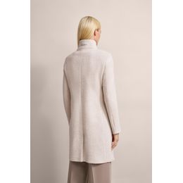 Bugatti Damen Kurzmantel, beige, Gr. 46, unifarben, 53% Wolle, 17% Polyester, 17% Polyacryl, 13% Polyamid, M&auml;ntel, mit sch&ouml;ner Struktur