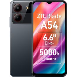 ZTE Smartphone "Blade A54", 64 GB, grau, Mobiltelefone