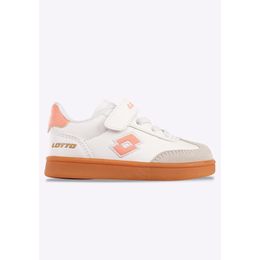 Lotto Mädchen Sneaker, Gr. 26, weiß, Synthetik, Schuhe