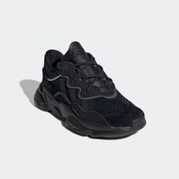 M&auml;dchen Sneaker "OZWEEGO", adidas originals, Gr. 29core schwarz, core schwarz, ngtmet, Leder, Synthetik, Schuhe