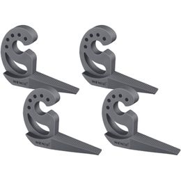 Wenko Fensterstopper "Modell Multi-STOP Anthrazit", B:11,8cm H:7,7cm L:2,5cm, grau, Fensterstopper, Klemmschutz, T&uuml;rstopper aus Kunststoff