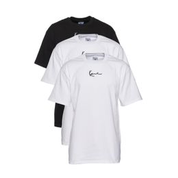 Karl Kani Damen T-Shirt "Karl Kani Herren"wei&szlig;, schwarz, Gr. S, bedruckt, 100% Baumwolle, Shirts