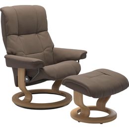 Relaxsessel stressless, B:79cm H:101cm T:73cm, braun, Leder BATICK: BATICK ist ein leicht korrigiertes, durchgef&auml;rbtes und genarbtes M&ouml;belleder, bei