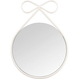 Dekospiegel Mirrors and More "RIBBO", transparent, B:42,5cm H:57cm, Spiegelglas, Spiegel
