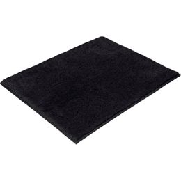 Badematte Vossen, H:20mm, schwarz, Polyacryl, Badematten, "&raquo;Timeless&laquo;"