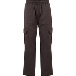 Cargohose DEF "DEF Herren DEF Straight Cargopant", Herren, Gr. XXL, US-Gr&ouml;&szlig;en, anthrazit, 98% Baumwolle, 2% Elasthan, unifarben, normal, Hosen Cargohose