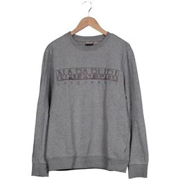 Napapijri Sweater Herren Gr&ouml;&szlig;e L Second Hand grau