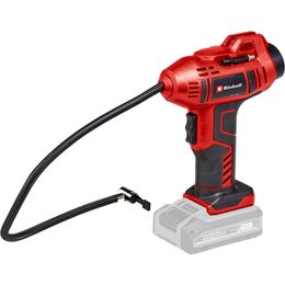 Einhell Akku-Handkompressor "CE-CC 18 Li-Solo", B:8,9cm H:23,9cm L:22,2cm, rot, Kompressoren, Inklusive 3-teiligem Adapter-Set, ohne Akku, ohne