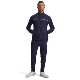 Under Armour Damen Trainingsanzug "UA M CHALLENGER TRACKSUIT", weiß, Gr. M, Obermaterial: 100% Polyester, Sportanzüge