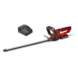 Akku-Heckenschere Einhell, rot, Gartenscheren-Maschinen, "GC-CH 1855/1 Li Kit", mit Akku 18V/2,5 Ah und Schnellladeger&auml;t