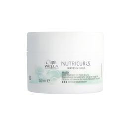 Haarmaske "NutriCurls Mask für Locken und welliges Haar", 150mlweiß, Wella PROFESSIONALS, Haarpflegemittel, Lockendefinition, Frizz-Kontrolle,