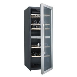 Hanseatic Weinkühlschrank "HWC77FCIA", B:48cm H:128,5cm T:57,5cm, schwarz, Weinkühlschränke