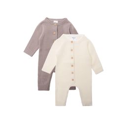 Liliput M&auml;dchen Overall, braun, Gr. 68, 100% Baumwolle, Overalls, aus weichem Material