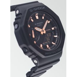 Casio G-SHOCK Damen Chronograph, schwarz, Armbanduhren, Quarzuhr, Armbanduhr, Damen, Herren, digital, bis 20 bar wasserdicht