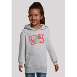 F4NT4STIC Jungen Kapuzenpullover "Kellogg's Froot Loops Breakfast Cereal Pop Art"erdgrau, Gr. 146, Obermaterial: 65% Baumwolle, 35% Polyester,