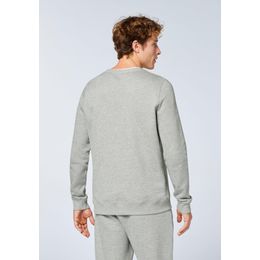 Chiemsee Herren Sweaterneutral gray melange, Gr. 4XL, unifarben, 90% Baumwolle, 10% Viskose, Sweatshirts, - in angenehmer Baumwollmisch-Qualit&auml;t