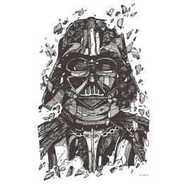 Komar Bild "Star Wars Darth Vader Drawing", B/H/T: 50cm x 70cm, Kunstdruck,Bild,Poster,Wandbild Disney, 1 Stk., bunt, Wohnzimmer, Bilder, Wandbild