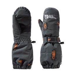 Jack Wolfskin Funktionsf&auml;ustlinge "Gleely" in Grau - 56% | Gr&ouml;&szlig;e 116 | Kinderhandschuhe