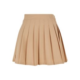 Karl Kani Damen Jerseyrock "Karl Kani Damen KW231-058-1 KK Small Signature Tennis Skirt"sand, Gr. XXS, unifarben, 95% Baumwolle, 5% Elasthan, R&ouml;cke