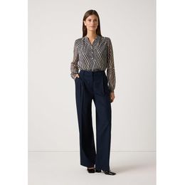 More & More More & More Bluse in Dunkelblau/ Khaki - 53% | Gr&ouml;&szlig;e 42 | Damen-blusen