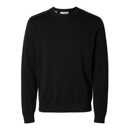 Selected Homme Pullover "Kris" in Schwarz - 56% | Gr&ouml;&szlig;e XL | Herren-plussize