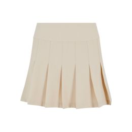 Karl Kani Damen Sommerrock "Karl Kani Karl Kani Kani Sport Tennis Skirt"light sand, Gr. XL, 78% Polyester, 18% Viskose, 4% Elasthan, Röcke