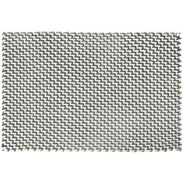 Fu&szlig;matte Pad, B:72cm H:15mm L:92cmstone, wei&szlig;, Kunstfaser, Au&szlig;enbereich, Teppiche, "POOL, Schmutzfangmatte", handgewebt, In- und Outdoor geeignet,
