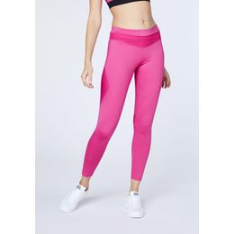 Leggings Chiemsee, Damen, Gr. 36, Normalgr&ouml;&szlig;en, magenta, 80% Polyester, 20% Elasthan, Hosen Leggings