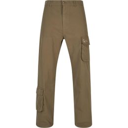 Karl Kani Damen Cargohose "Karl Kani Herren"olive, Gr. S, unifarben, 100% Baumwolle, Hosen
