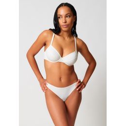 B&uuml;gel-BH Skiny "Elementalace", Damen, Gr. 75, Cup D, wei&szlig; (ivory), Obermaterial: 85% Polyamid, 15% Elasthan, unifarben, normal, BHs B&uuml;gel-BH, mit Mesh unterlegt, Mikrofaser, Spitzenkante