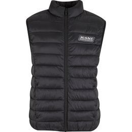 Karl Kani Damen Steppweste "Karl Kani Karl Kani Sport Patch Light Puffer Vest"schwarz, Gr. L, 100% Polyamid, Westen