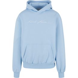 Karl Kani Damen Kapuzensweatshirt "Karl Kani Herren"light blau, Gr. XL, 100% Baumwolle, Sweatshirts