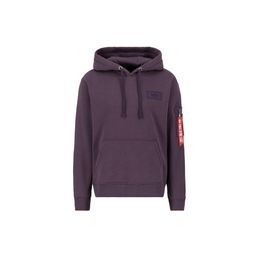 Alpha Industries Sweatshirt Herren Gr&ouml;&szlig;e 5XL lila / schwarz