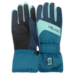 Trollkids Funktions-Handschuhe "Rauland" in Blau - 19% | Gr&ouml;&szlig;e 4,5 | Kinderhandschuhe