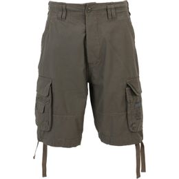 Brandit Damen Cargoshorts "Brandit Pure Vintage Shorts"olive, Gr. XXXL, 100% Baumwolle, Hosen