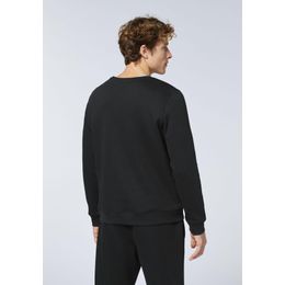 Chiemsee Herren Sweaterschwarz beauty, Gr. XL, unifarben, 60% Baumwolle, 40% Polyester, Sweatshirts, - in angenehmer Baumwollmisch-Qualit&auml;t