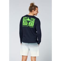 Chiemsee Herren Sweatshirt, blau, Gr. XXL, 60% Baumwolle, 40% Polyester, Sweatshirts