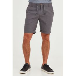Blend Herren Shorts "BHLenno"granite, Gr. XXL, unifarben, Web, 55% Baumwolle, 45% Leinen, Hosen, Leinen-Shorts mit Kordeln