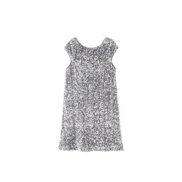 Mango Kids Kleid Mädchen Größe 110/116 silber