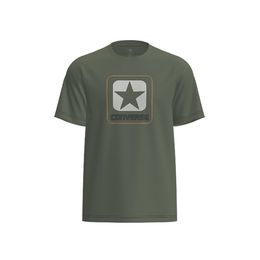 Converse Damen T-Shirt "BOX LOGO TEE"Converse utility, Gr. XXL, Obermaterial: 100% Polyester, Shirts