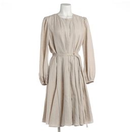 Chlo&eacute; Chlo&eacute; Kleid Damen Gr&ouml;&szlig;e L Second Hand beige