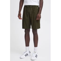 Blend Herren Shorts "BHShorts"forest night, Gr. S, unifarben, 55% Leinen, 45% Baumwolle, Hosen, Casual Shorts aus Leinenmix