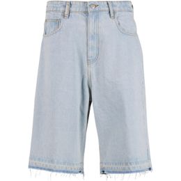 2Y STUDIOS Herren Shorts "2Y Studios Joran Open Hem Baggy Shorts"light blau, Gr. 32, unifarben, 100% Baumwolle, Hosen
