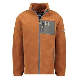 Geographical Norway Fleecejacke "Urock" in Camel - 68% | Gr&ouml;&szlig;e 140 | Kids-fleecejacken-fleecepullover