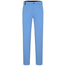 MEYER Herren Chinos "Augusta", blau, Gr. 38, unifarben, 88% Polyamid, 12% Elasthan, Hosen, High Performance 4-Way-Stretch, aus der Golf Serie